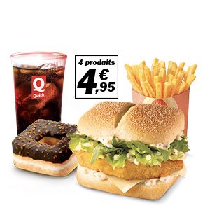 Menus chez Quick