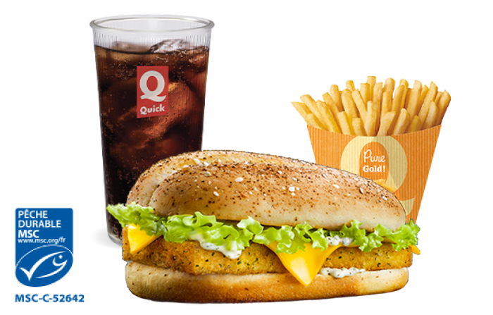 Long Fish - Menus chez Quick