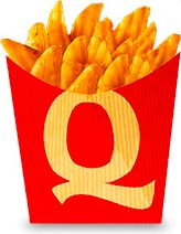 Frites et Finger food chez Quick