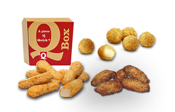 Quickbox Cheesy Balls - En ce moment chez Quick