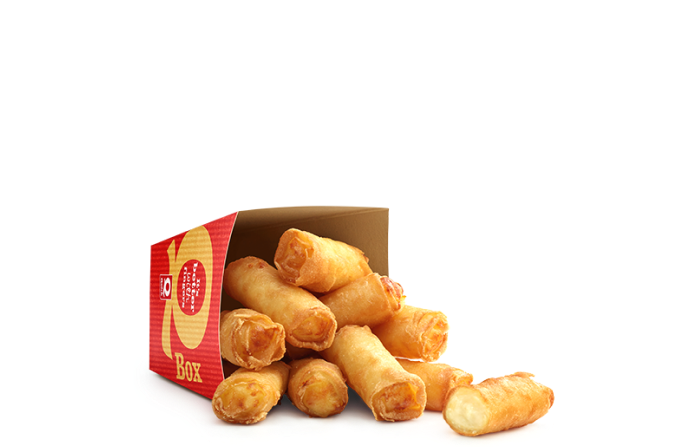 X10 Cheesy Rolls - Finger food chez Quick