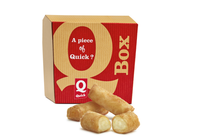 Quickbox Cheesy Rolls - Finger food chez Quick